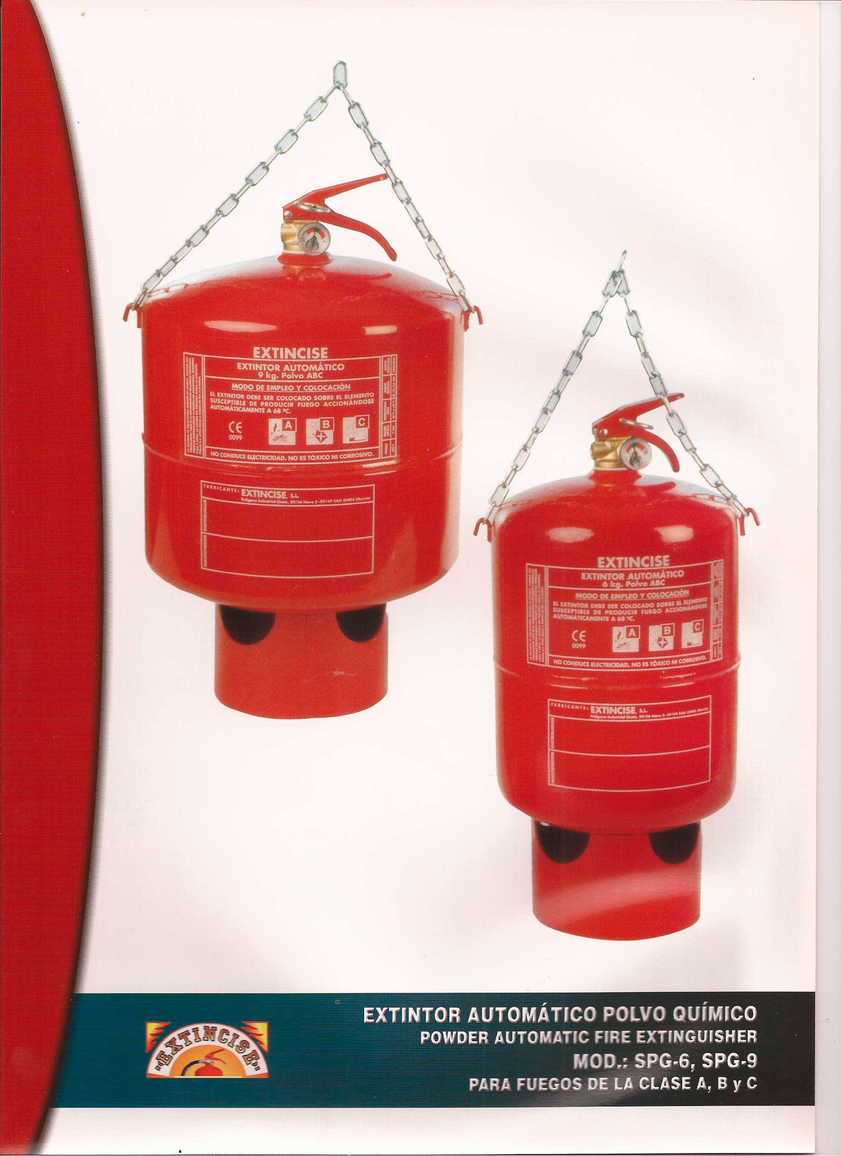 Extintores, BIE's y CHE - Extintores